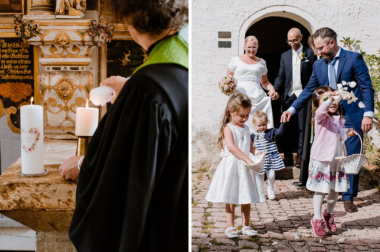Kirchliche Trauung mit Taufe in Neinstedt – Fotostudio 37